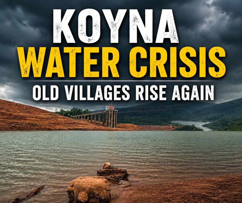Koyna Dam Water Crisis Deepens: Submerged Villages Reappear, Echoing ...